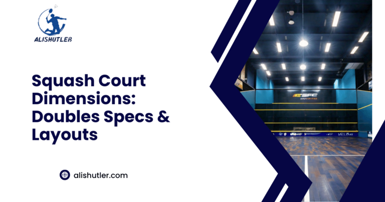 Squash Court Dimensions: Doubles Specs & Layouts 2024☑☑☑